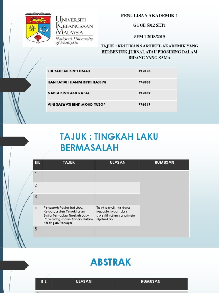 Analisis Prosiding Atau Jurnal | PDF