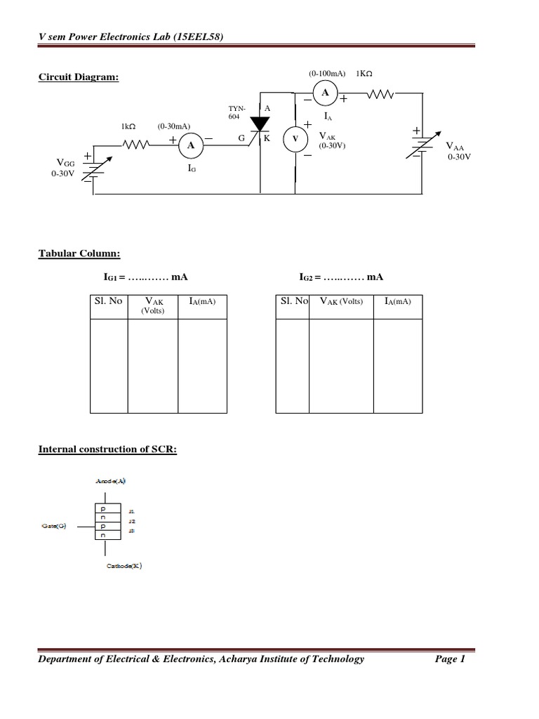 PE Manual 2017-18 | PDF | Field Effect Transistor | Rectifier