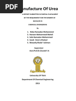 Process Flow Diagram - Urea Production Plant | PDF