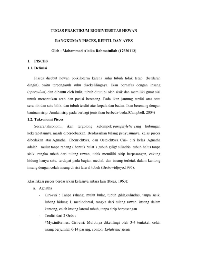 Rangkuman Biowan (Alex) | PDF | Sains & Matematika