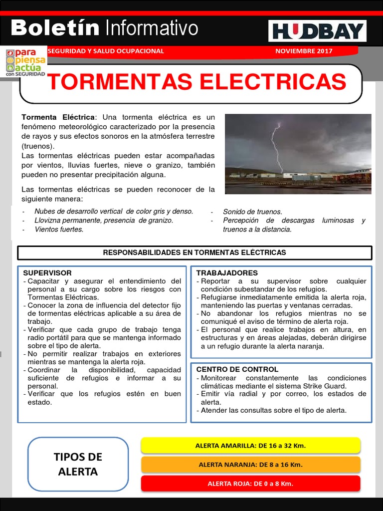 Tormentas Electricas 1 PDF | PDF | Tormenta | Tormentas