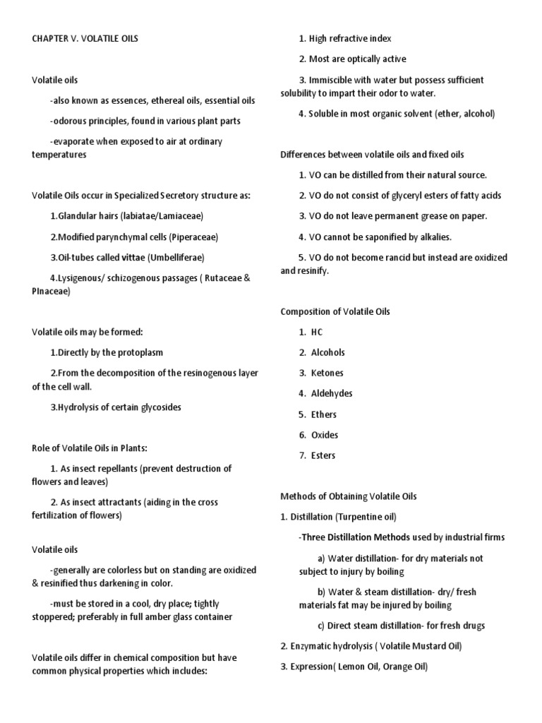 Volatile Oils | PDF | Essential Oil | Petroleum Volatile Oils | PDF | Essential Oil | Petroleum