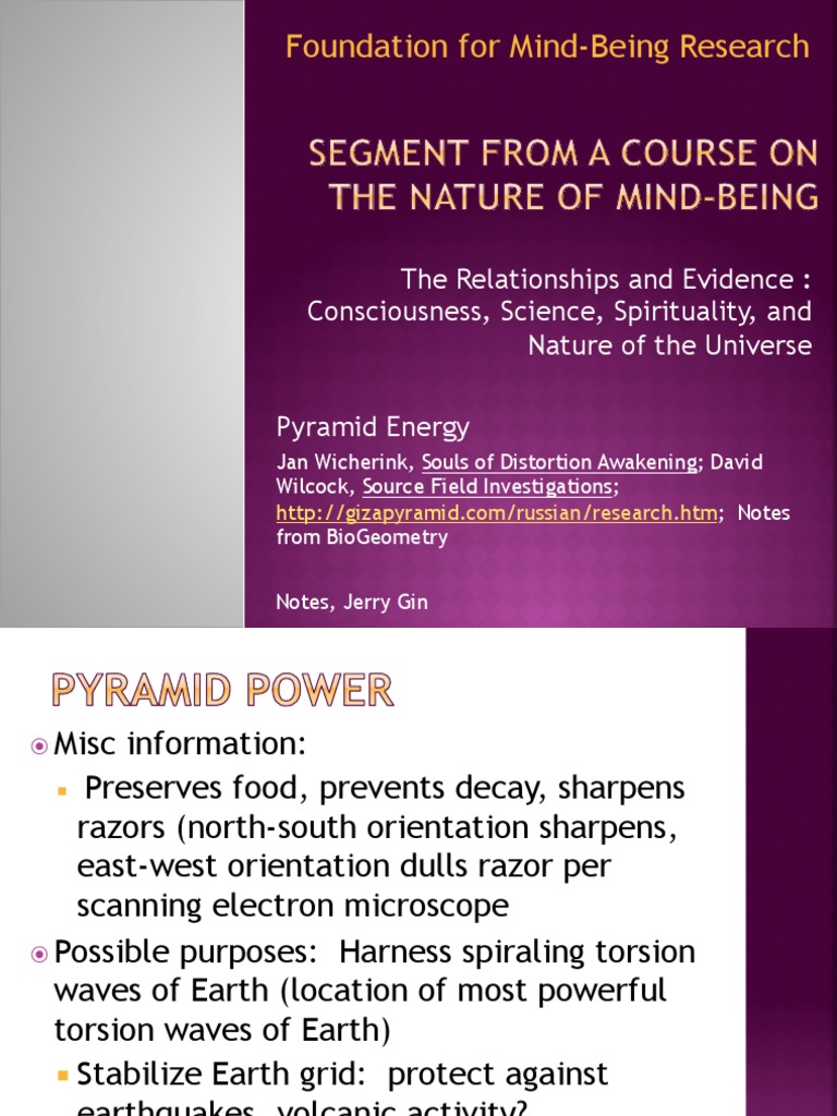 4 Pyramid Energy | PDF | Earth | Nature