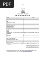 Unmarried Certificate Application Form PDF Download | PDF