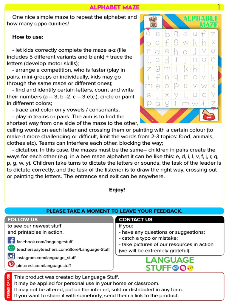 How To Use:: Language Stuff Language Stuff | PDF | Alphabet | Orthography