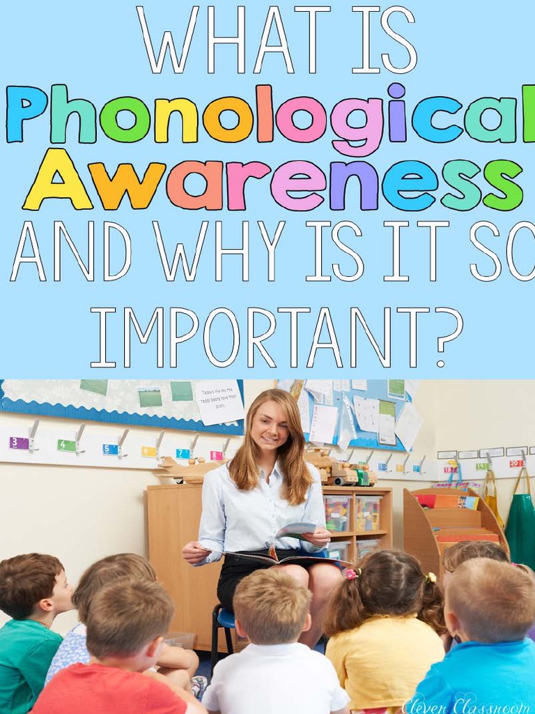 Clever Classroom Blog Phonological & Phonemic Awareness FREEBIE | PDF ...