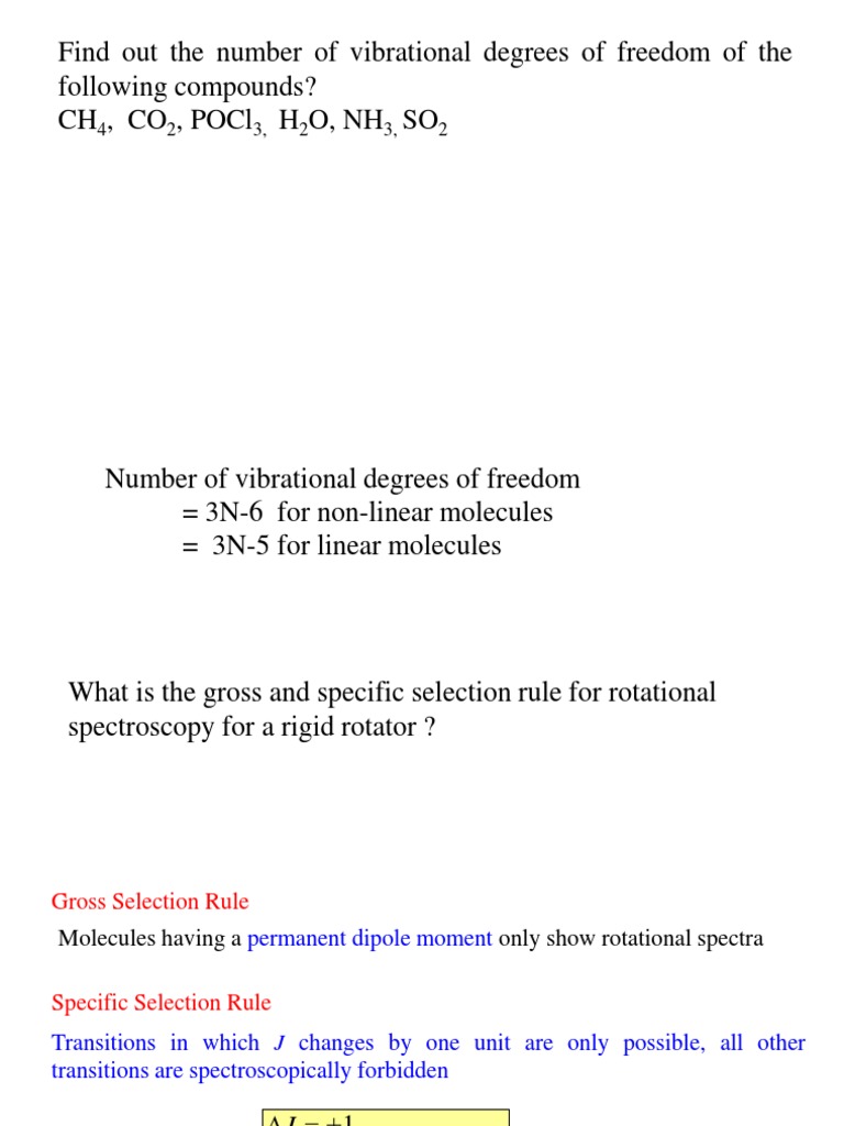 Spectroscopy Tutorial | PDF | Spectroscopy | Molecular Physics