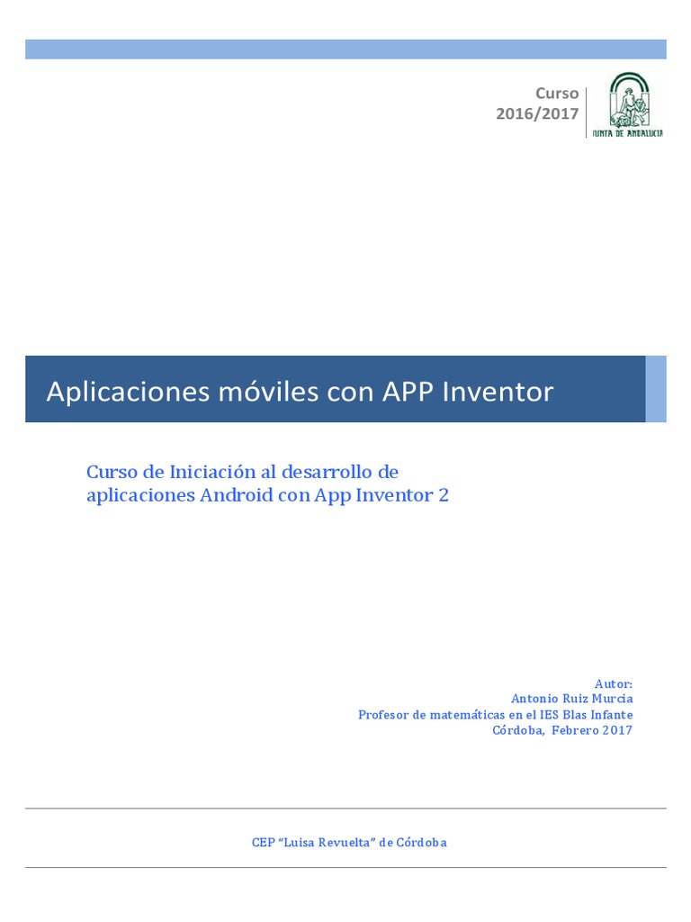 Curso de introducción al desarrollo de aplicaciones móviles con App ...