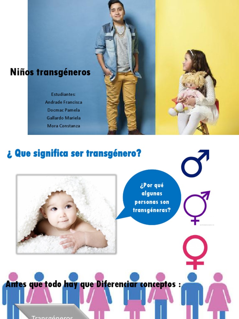 Niños | PDF | Transgénero | Estudios LGBTQIA+