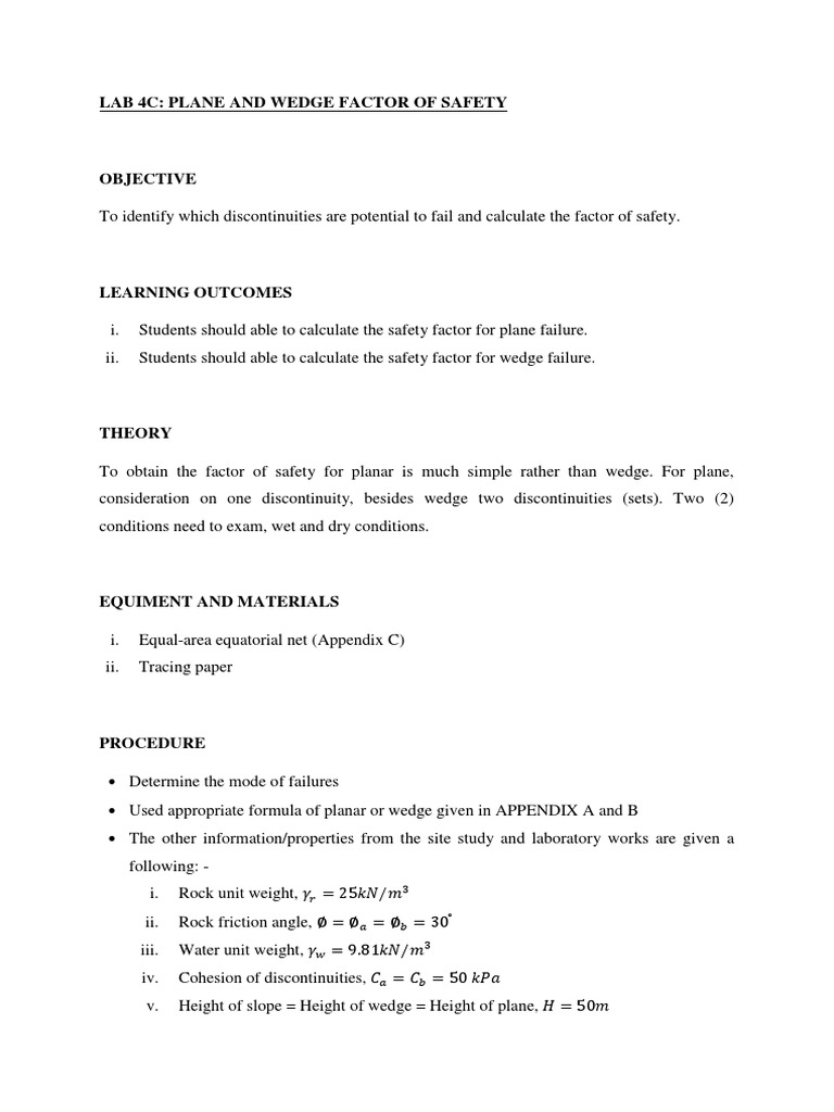 Lab 4C | PDF | Soil | Erosion