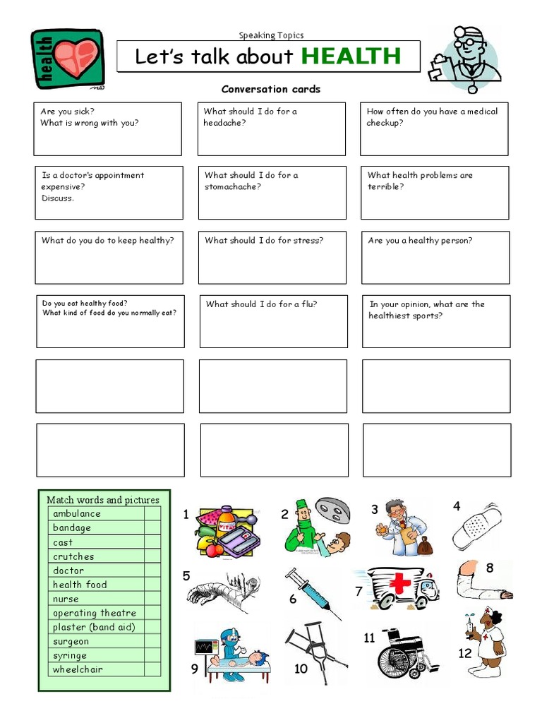 Health Questions | PDF