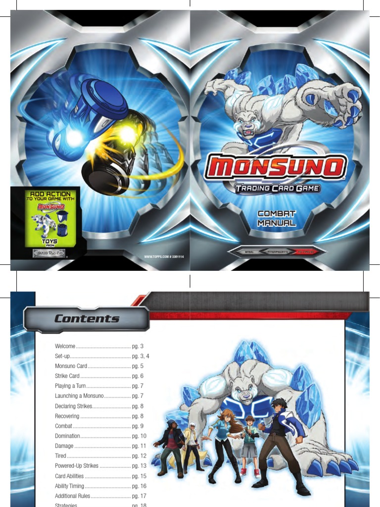 Monsuno - Trading Card Game. | PDF | Leisure | Sports