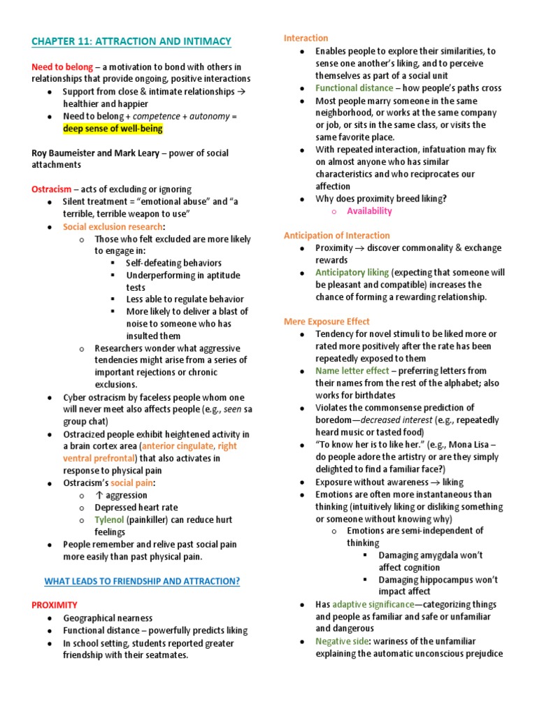 The Science of Attraction: How Proximity, Familiarity, and Physical ...