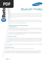A2DP Specification Overview | PDF | Bluetooth | Codec