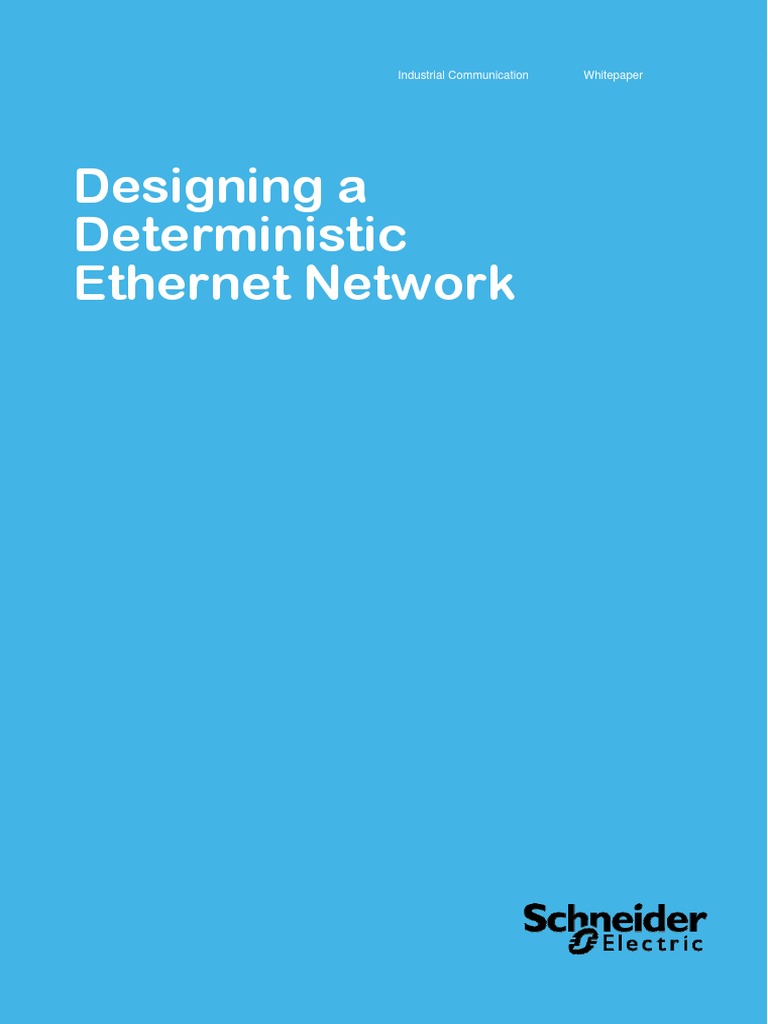 Designing A Deterministic Ethernet Network | PDF | Network Switch ...