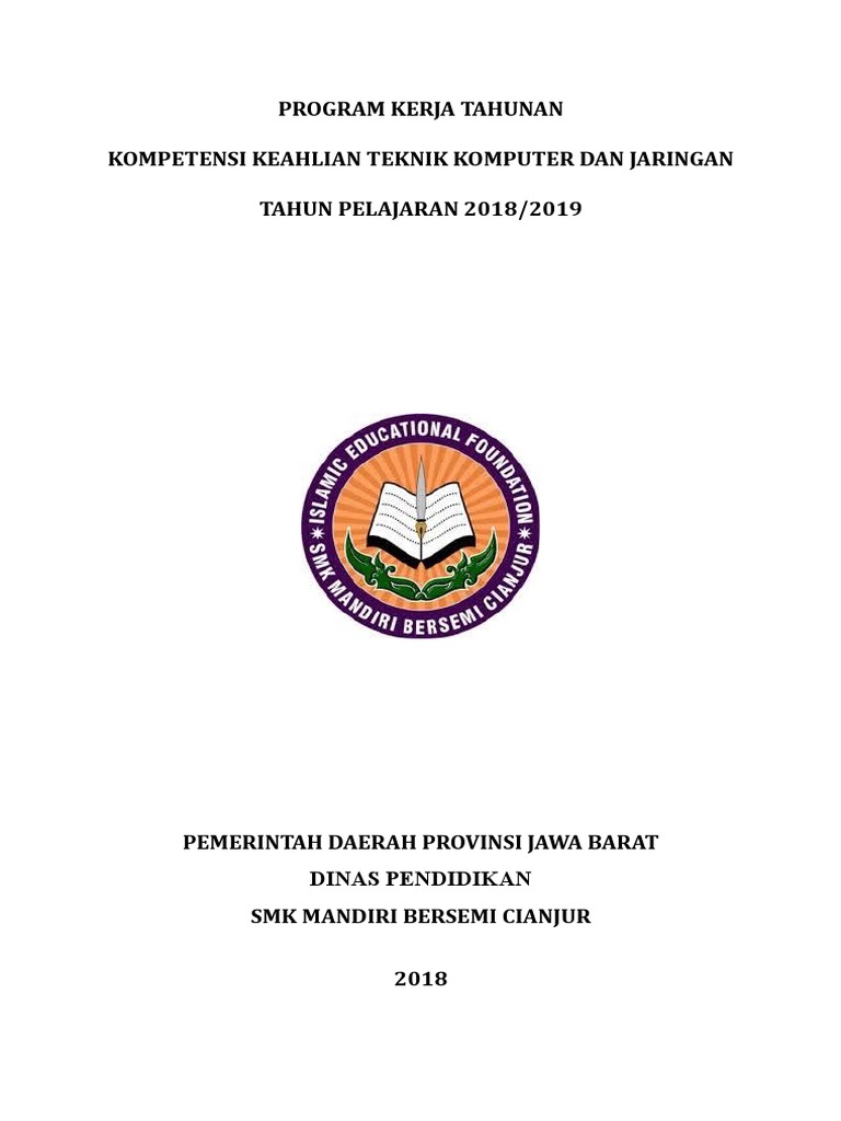 Program-Kerja-TKJ-2018-2019 Revisi | PDF