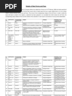 MCA Forms List | PDF | Limited Liability Partnership | Law