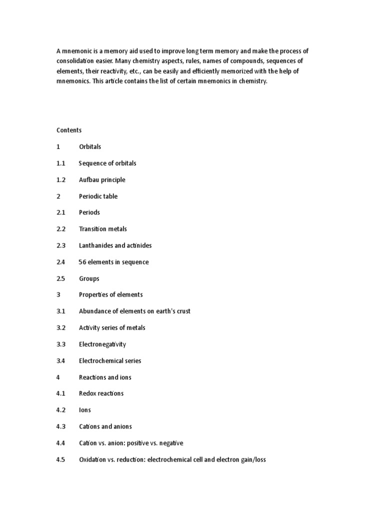 New Rich Text Document | PDF | Redox | Ion