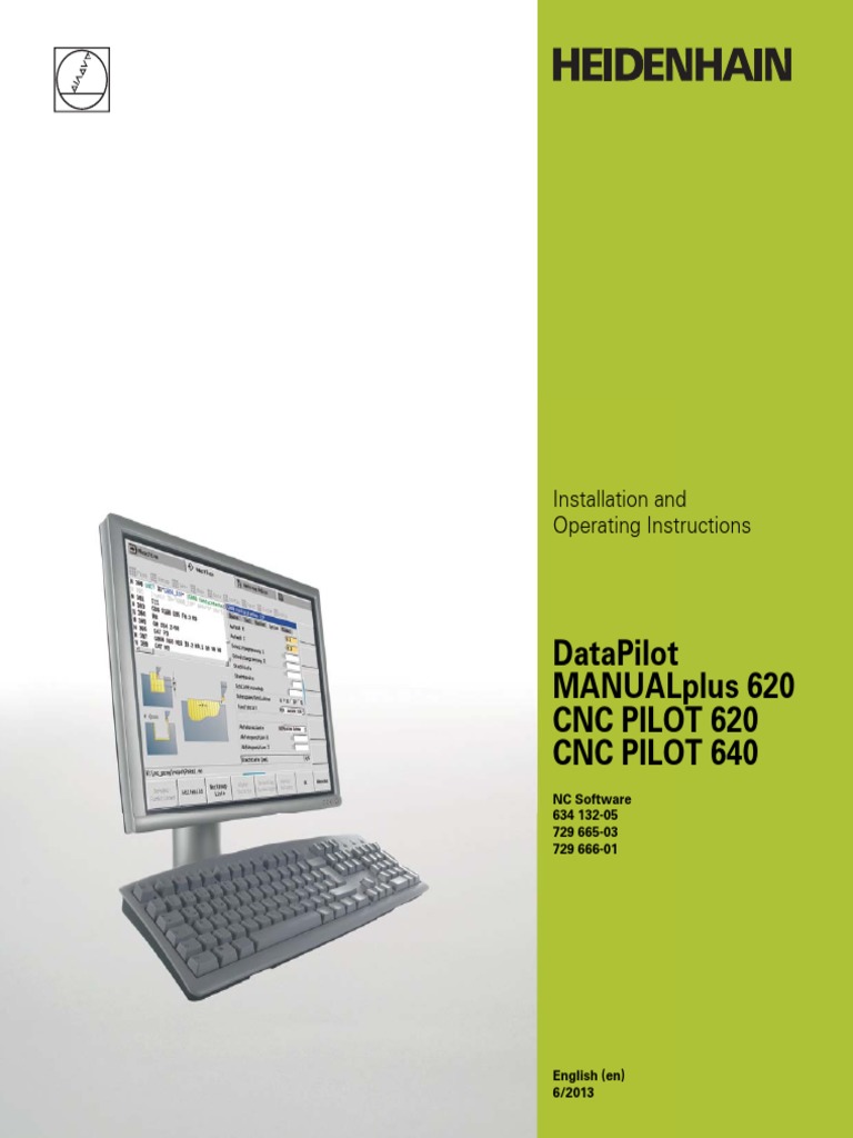 DataPilot Installation Guide | PDF | Personal Computers | Numerical Control