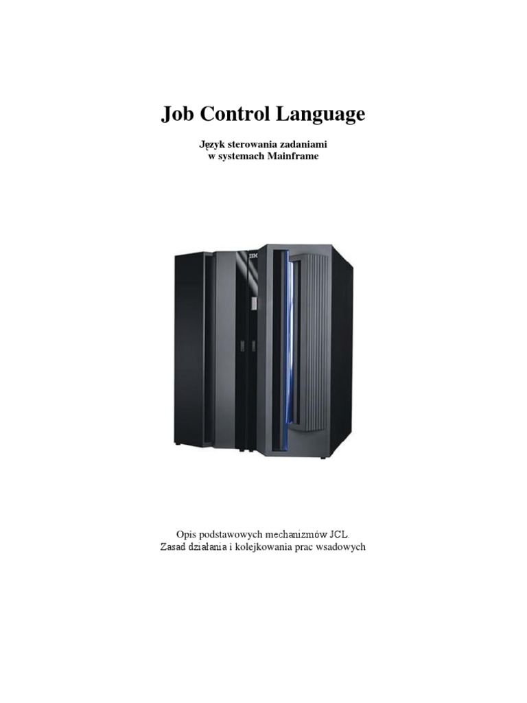 Mainframe JCL | PDF