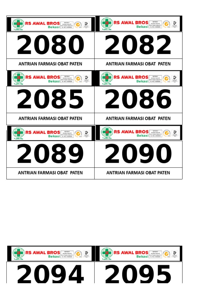 Antrian Obat Farmasi Dewa | PDF