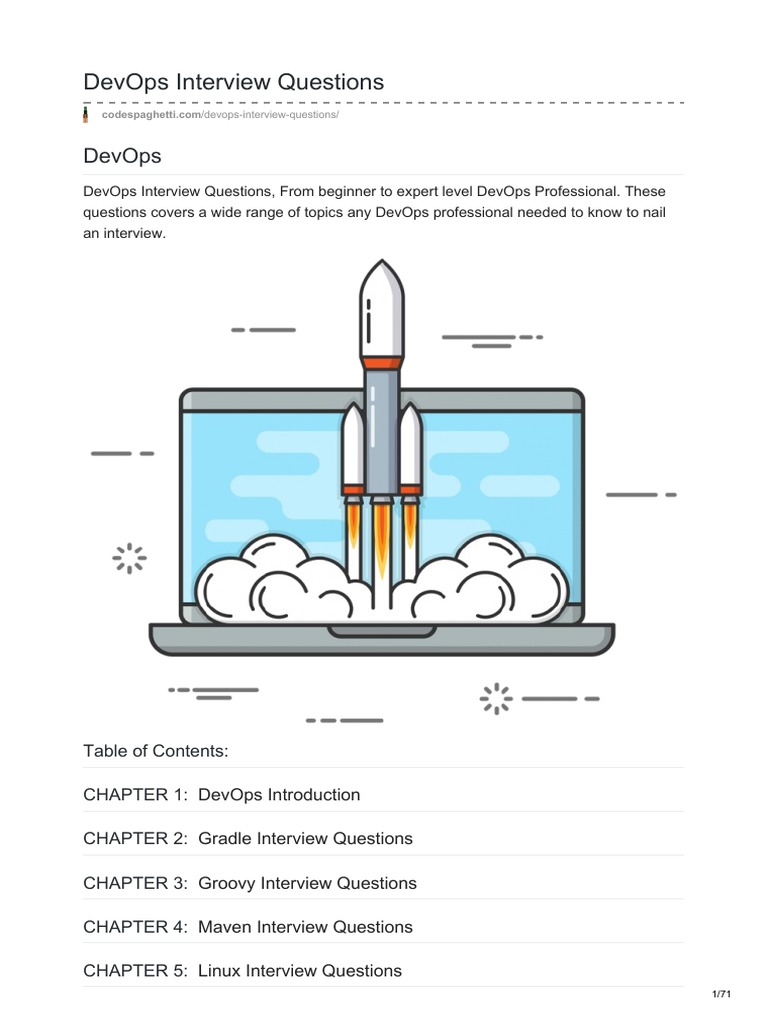Devops Interview Questions | PDF | Kernel (Operating System) | Parameter (Computer Programming)