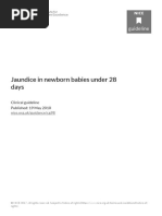 Neonatal Jaundice NICE Threshold Graphs | PDF | University College ...