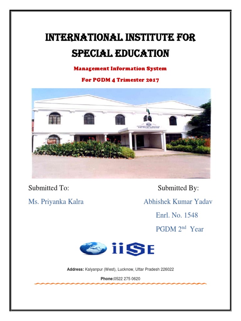 Mis Primary Project | PDF | Enterprise Resource Planning | Information ...