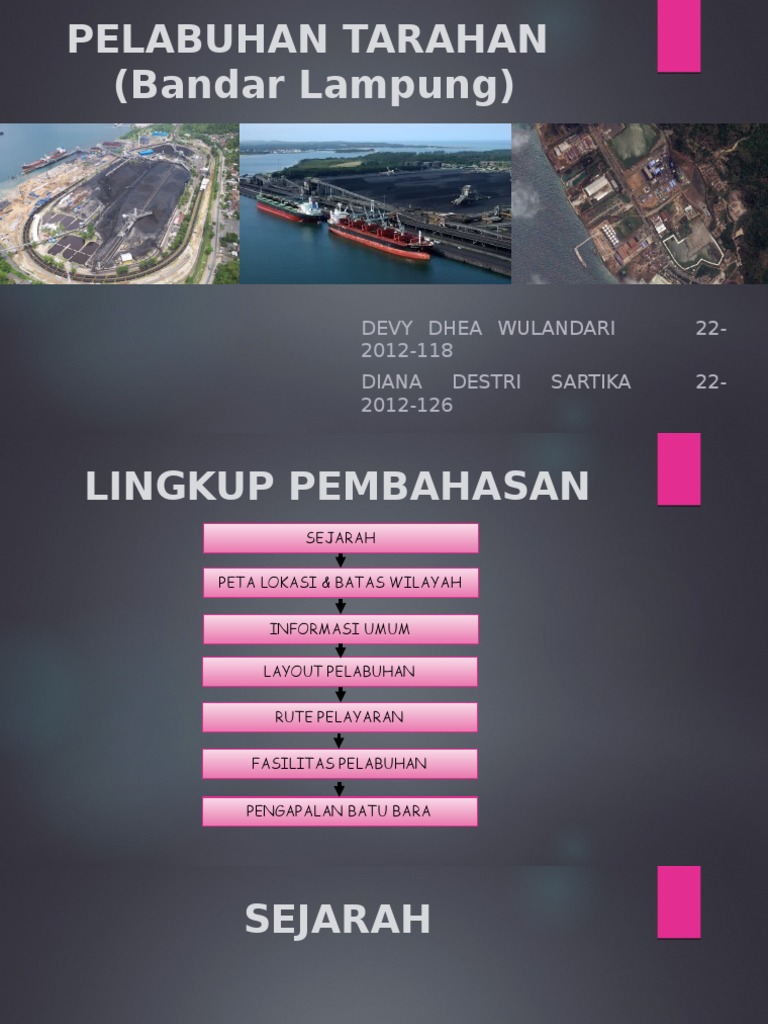 Pelabuhan Tarahan | PDF