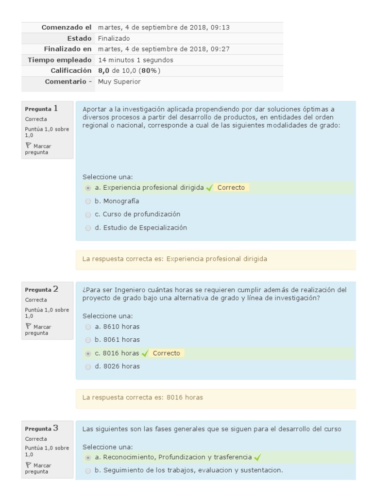 Paso 1 - Quiz Revisión de Presaberes | PDF | Business
