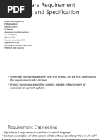Requirements Engineering | PDF | Feasibility Study | Engineering
