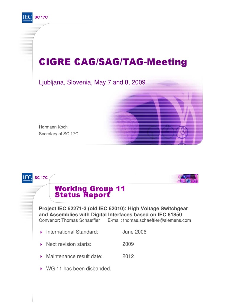 (1cigre) Iec Report 202009-05 | PDF | High Voltage | Electrical Substation