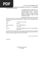 Solicitud Dirigida Al Rector | PDF