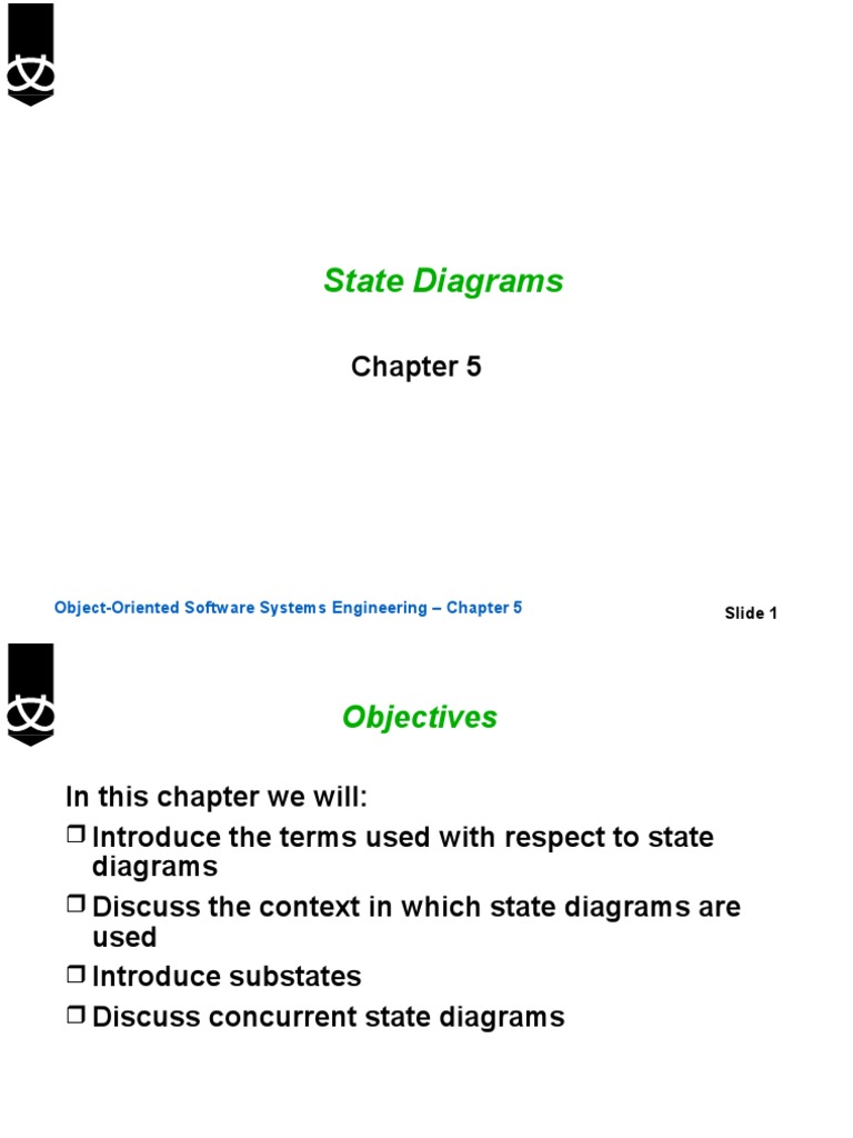 State Diagrams in Software Engineering | PDF | Object (Computer Science ...