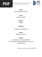 4.3 Estado Estable - Equipo 2 IO II | PDF | Ecuaciones | Cadena Markov