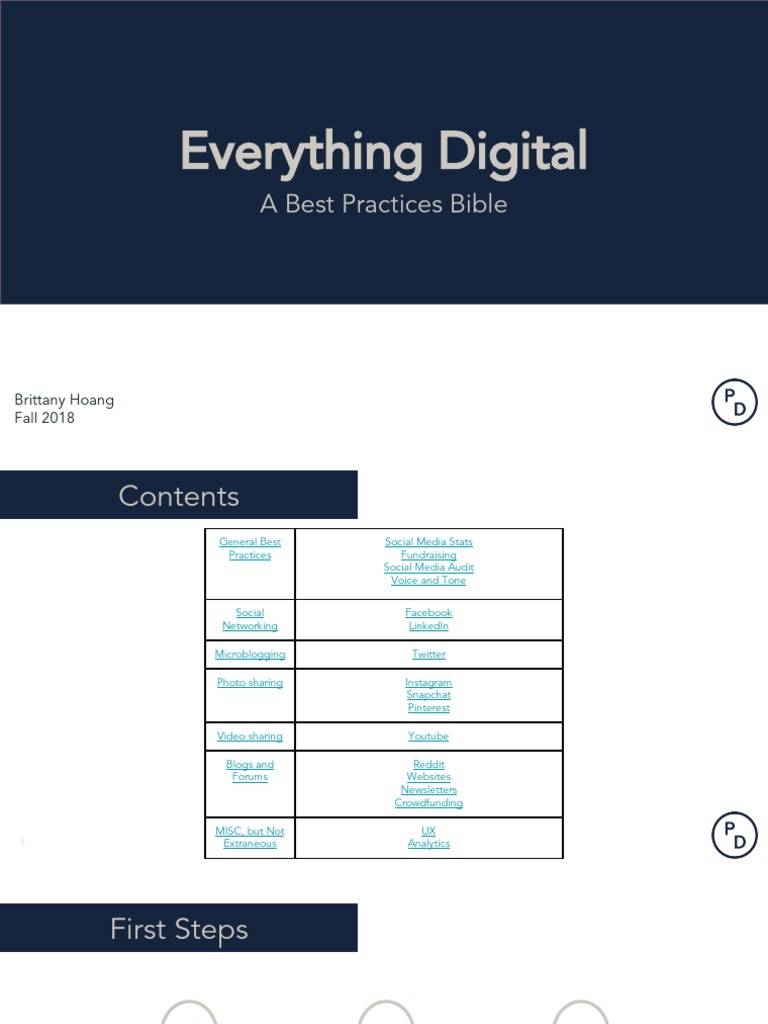 Digital Best Practice Bible 2018 | PDF | Search Engine Optimization ...