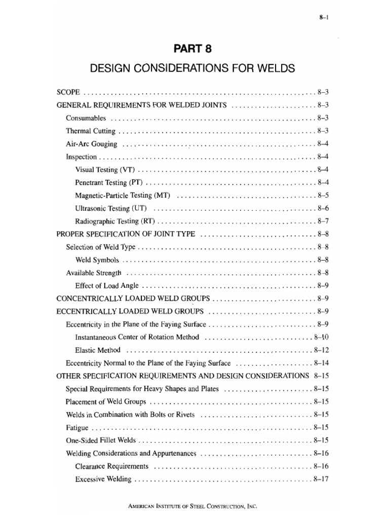 Aisc Manual 13th Part8 | PDF