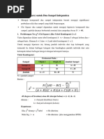 Contoh Kasus Paired Sample T | PDF