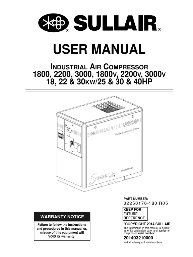 Sullair WS | PDF | Valve | Lubricant