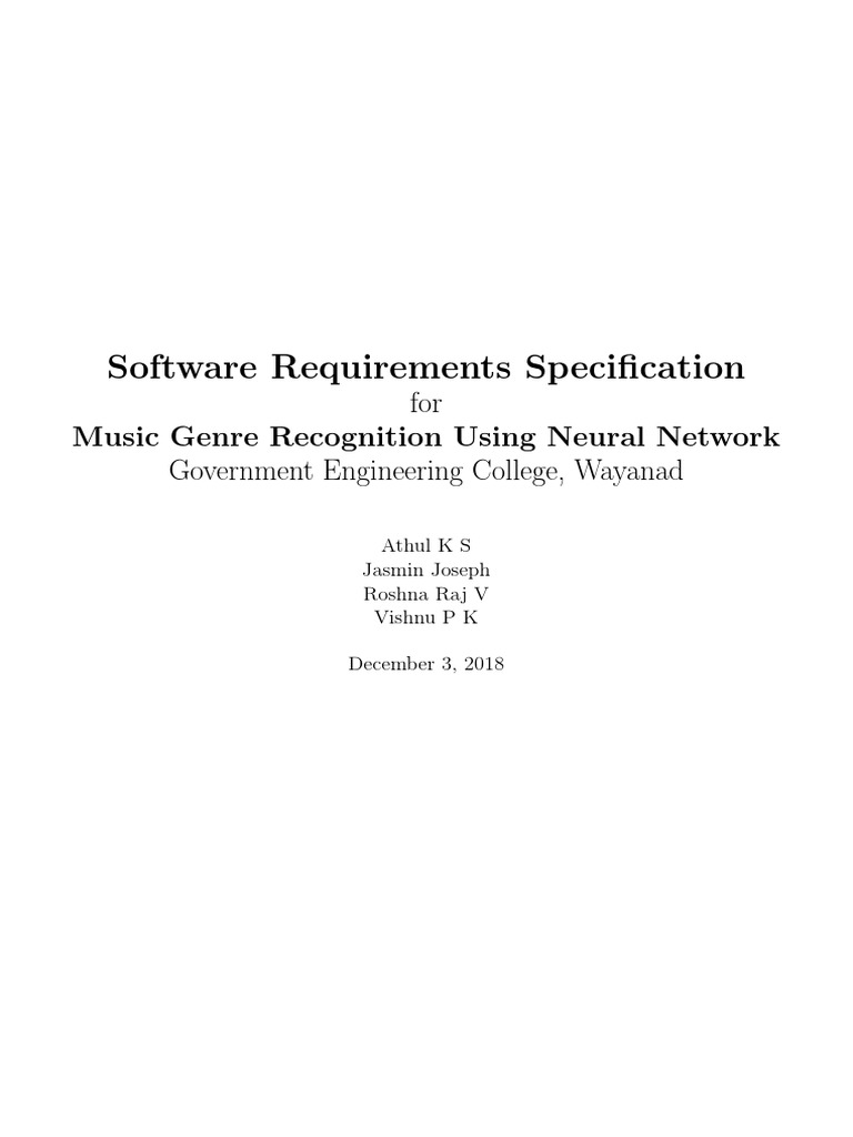 Srs Project112346 | PDF | Application Software | Graphical User Interfaces