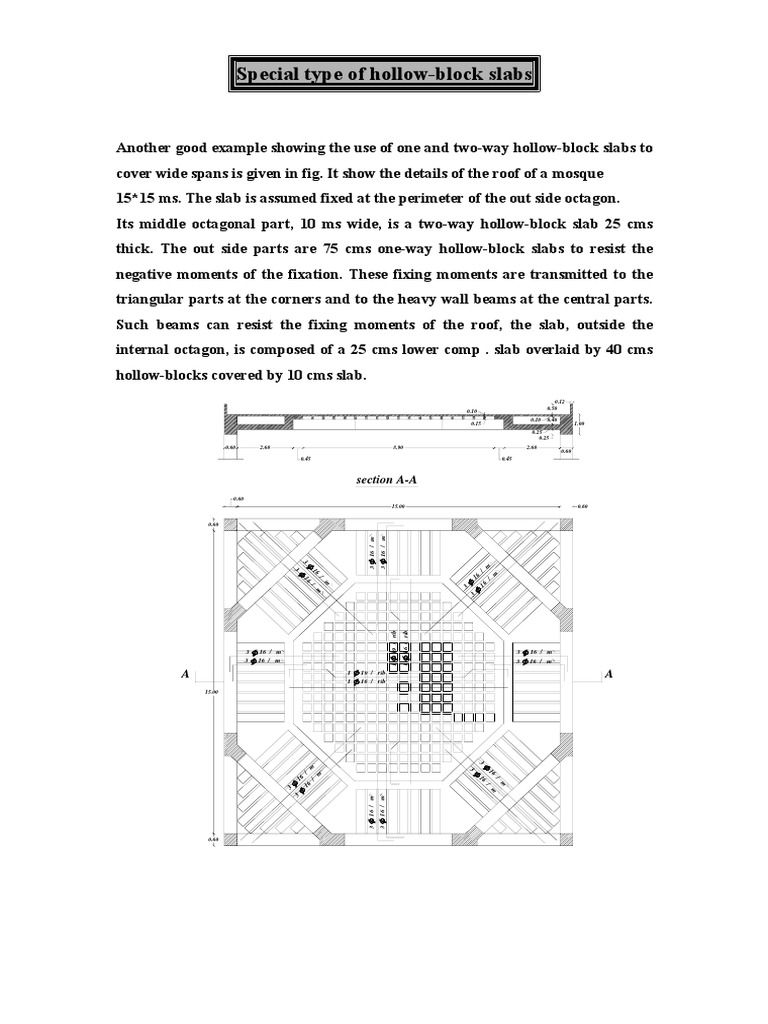 Hollow-Block Slab Design Analysis | PDF | Beam (Structure) | Materials ...