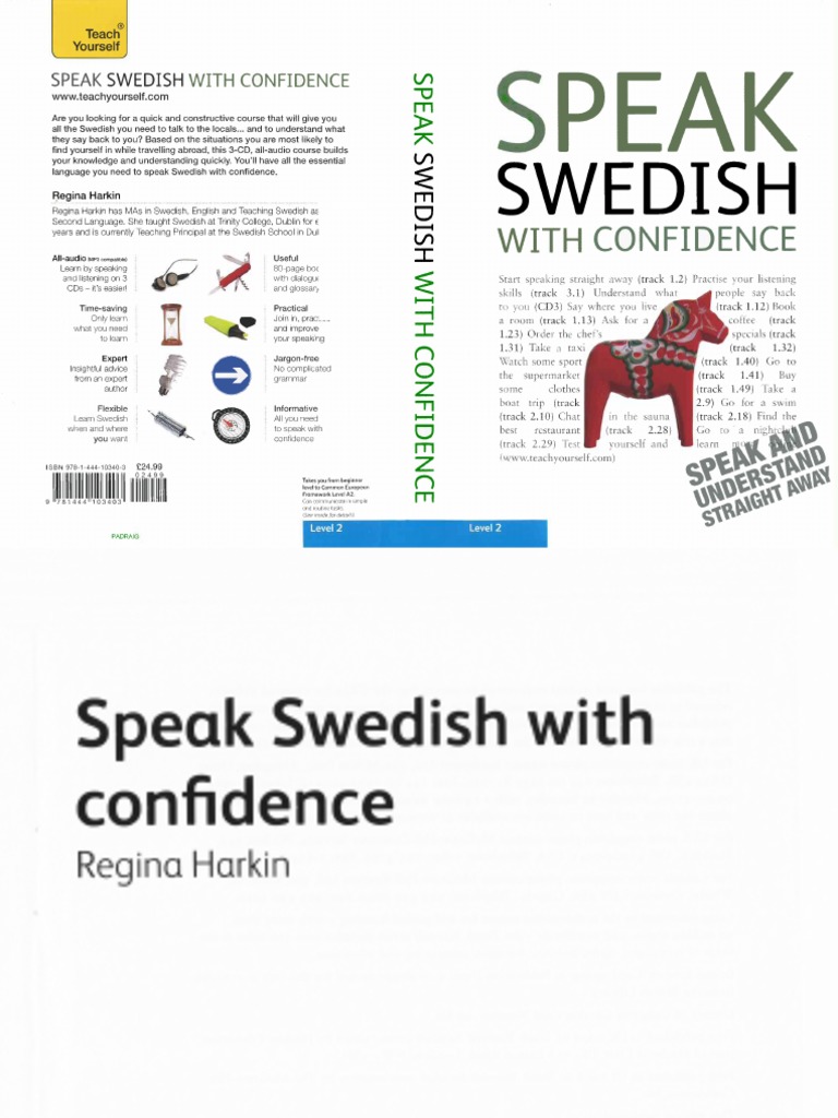 01.teach Yourself Speak Swedish With Confidence | PDF