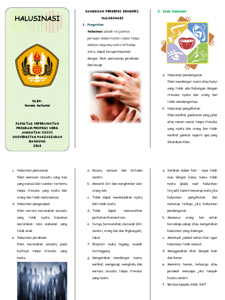 Leaflet Halusinasi | PDF