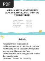 Isolasi Sosial Sdki, Siki, Slki | PDF