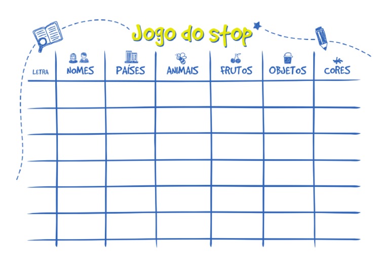 Jogo Do Stop | PDF