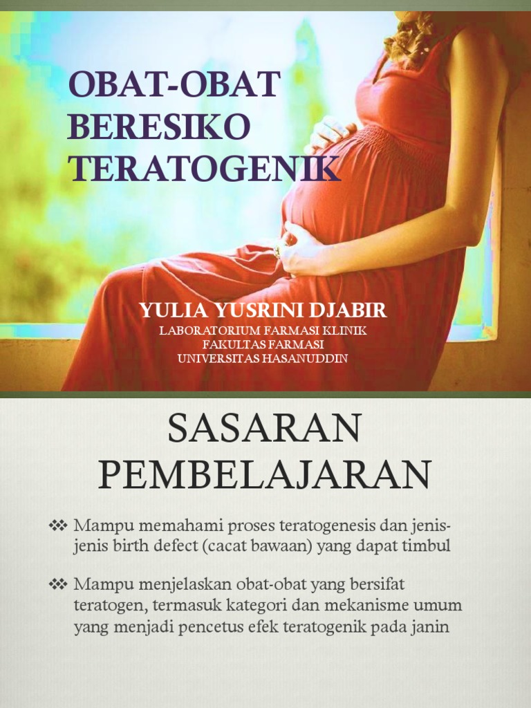 Obat-Obat Beresiko Toksik Atau Kematian Pada Janin | PDF