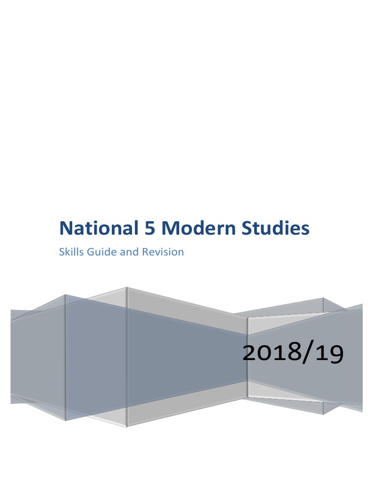 National 5 Modern Studies Guide | PDF | Question | Voting
