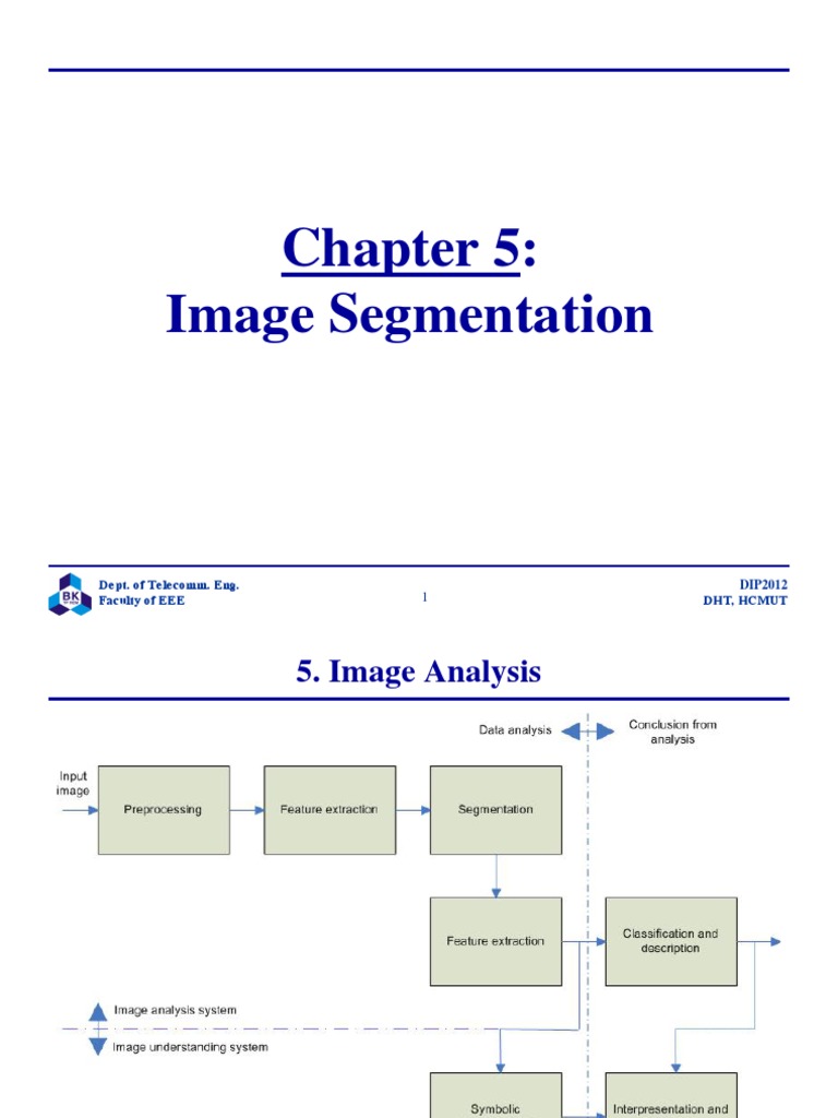 IAP Chapter5 2012 | PDF | Image Segmentation | Drainage Basin