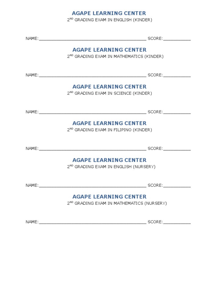 Alc Exam | PDF