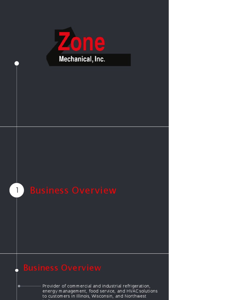 Zone Mechanical Presentation | PDF | Refrigerator | Refrigeration